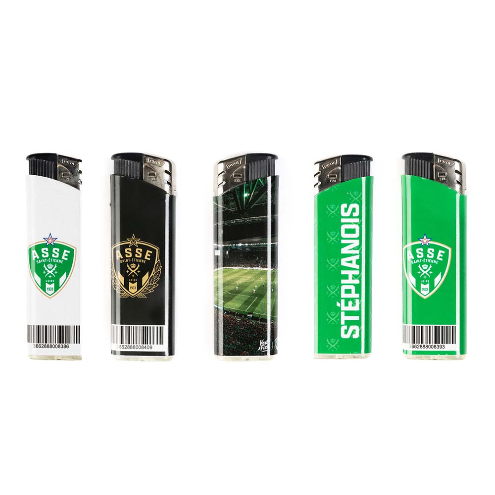 Set of 5 lighters - Greens Shop